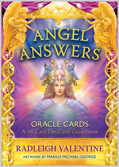 Angel Answers Oracle Cards - A 44-Card Deck and Guidebook