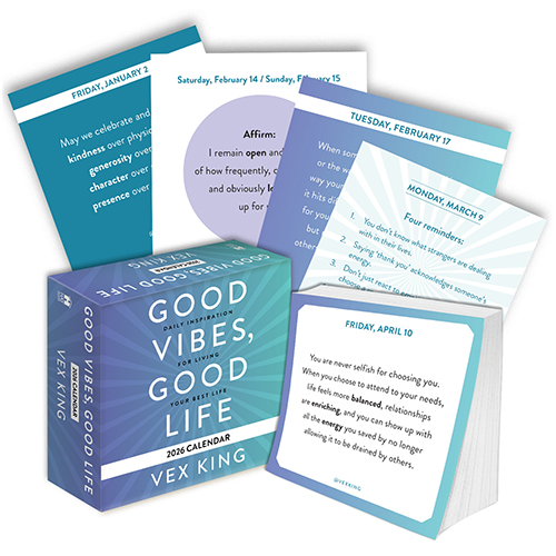 Good Vibes, Good Life Calendar 2026