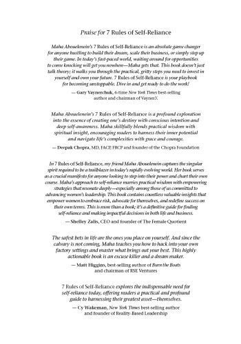 7 Rules of Self-Reliance